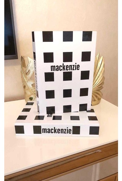 Mirsa Global Dekoratif Kitap Kutu Fornasetti Damalı Mirsa Global Dekoratif Kitap Kutu Fornasetti Damalı