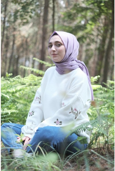 Ss Scarfs Kadın Cotton Şal Ametist