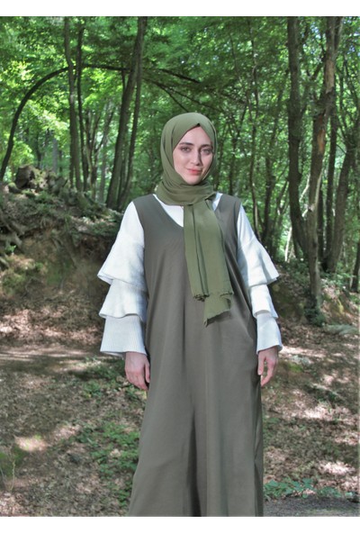 Ss Scarfs Kadın Cotton Şal Çimen Yeşili