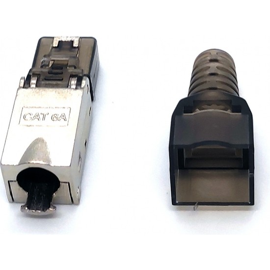 CAT6A Stp Field Termination Plug With Black Colour Fiyatı