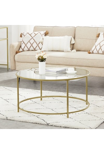 Tino Furniture Roma Gold Orta Sehpa