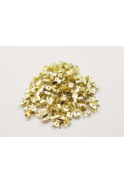 Yiğit Aksesuar Bileklik Kolye Sıkma Aparatı Gold Kaplama 100 Adet