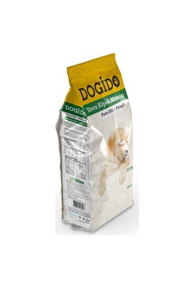 Dogido Yavru Köpek Maması Kuzu Etli + Pirinçli 15 kg