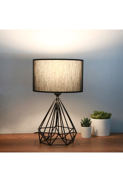Homing Vienna Siyah Kumaş Metaltasarım Abajur Homing Vienna Siyah Kumaş Metaltasarım Abajur