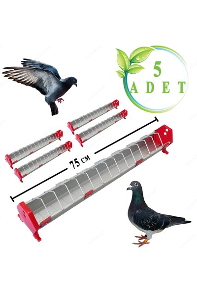 Mutlu Tavukçuluk Güvercin Yemlik Keklik Tavuk Yemliği 5 Adet 75 cm Metal Yemlik Hindi Kaz Civciv Yavruları Kümes Kuş Mutlu Tavukçuluk Güvercin Yemlik Keklik Tavuk Yemliği 5 Adet 75 cm Metal Yemlik Hindi Kaz Civciv Yavruları Kümes Kuş