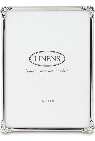 Linens Silver 13 x 18 cm Fotoğraf Çerçevesi Gümüş Linens Silver 13 x 18 cm Fotoğraf Çerçevesi Gümüş