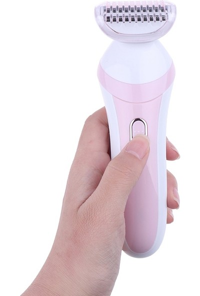 Elektrikli Kadın Tıraş Makinesi Kadın Epilatör Vücut Epilasyon Jilet Düzeltici