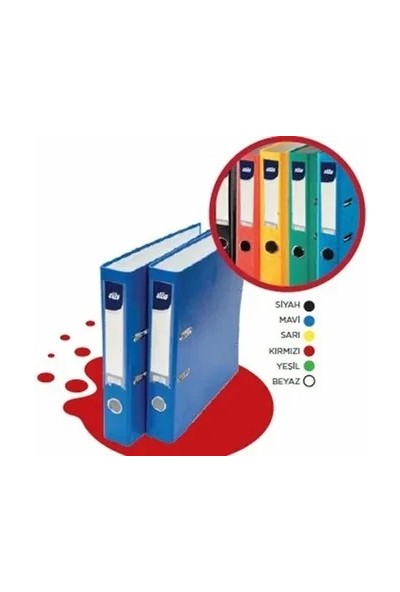 Stilo Stilo Klasör Plastik Dar Siyah