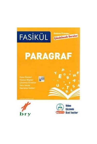 Bry Birey Eğitim Yayınları Fasikül Türkçe Paragraf Bry Birey Eğitim Yayınları Fasikül Türkçe Paragraf