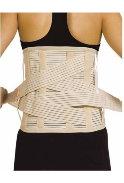 Silimo Bel Fıtığı Korsesi - Demirli Korse - Lumbosakral Korse - Bel Kayması Korsesi - Disk Kayması Bel Kuşağı