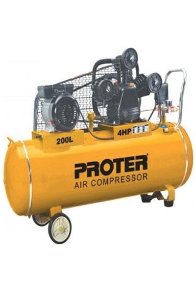 Proter 4 Hp 200 Lt Kompresör Trif.proter Proter 4 Hp 200 Lt Kompresör Trif.proter