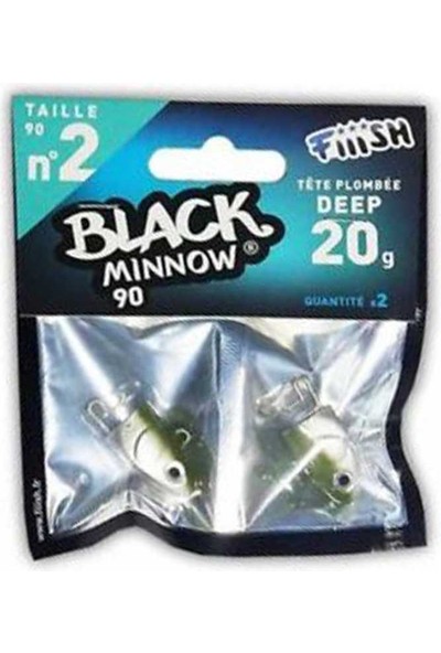 Fiiish Black Minnow BM90/2 BM775 Deep 20GR Jig Head - Kaki Fiiish Black Minnow BM90/2 BM775 Deep 20GR Jig Head - Kaki
