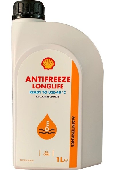 Shell Longlife Rtu Organik Kırmızı Antifriz -40 Derece 1lt 2021 Üretim Shell Longlife Rtu Organik Kırmızı Antifriz -40 Derece 1lt 2021 Üretim