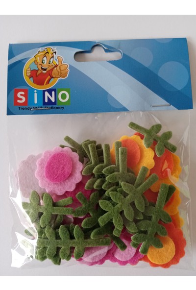 Sino Sino Sticker Keçe Çiçek 20 Adet 67-77MM Sino Sino Sticker Keçe Çiçek 20 Adet 67-77MM