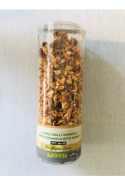 Moon Organik Elmalı Ballı Granola 250 gr