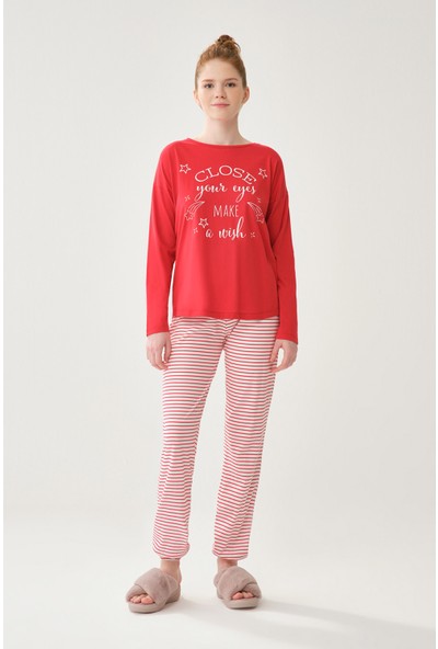 Dagi Kırmızı Pijama Takımı
