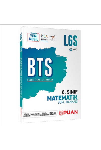 Puan Yayınları 8. Sınıf Matematik Bts Soru Bankası
