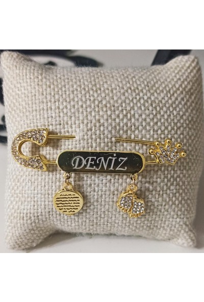 Sahi Aksesuar Beyaz Kristal Taşlı Unisex Bebek Yaka Iğnesi 48 Sahi Aksesuar Beyaz Kristal Taşlı Unisex Bebek Yaka Iğnesi 48