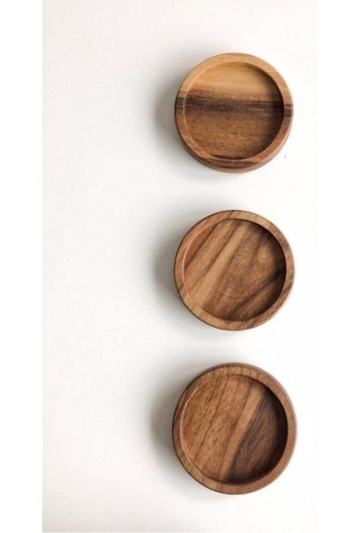 Koza Wood Art Ahşap Bardak Altlığı 10 cm. Oval Koza Wood Art Ahşap Bardak Altlığı 10 cm. Oval