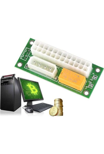 Zauss ADD2PSU Atx -Sata Molex 4 Pin 24 Pin Psu Çoklayıcı Güç Kaynağı Bağlantı Adaptörü Mining Riser Zauss ADD2PSU Atx -Sata Molex 4 Pin 24 Pin Psu Çoklayıcı Güç Kaynağı Bağlantı Adaptörü Mining Riser