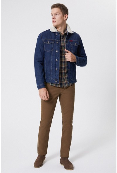Lee Cooper Jagger Nd 6 Erkek Dokuma Slim Straight Fit Pantolon K.taba Lee Cooper Jagger Nd 6 Erkek Dokuma Slim Straight Fit Pantolon K.taba