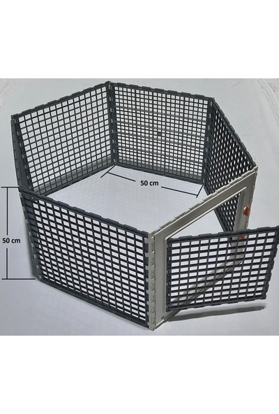 Legonest YP50_BH-6 Köpek, Tavşan, Civciv, Tavuk Kafesi 50 x 50 cm