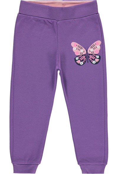 Civil Girls Kız Çocuk Eşofman Altı 2-5 Yaş Mor
