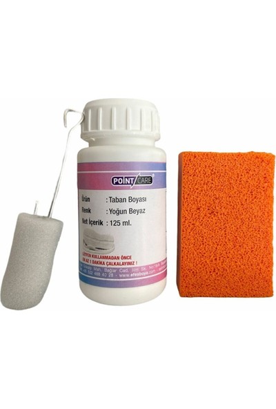 Point Care Beyaz Spor Ayakkabı Taban Boyası Point Care Beyaz Spor Ayakkabı Taban Boyası