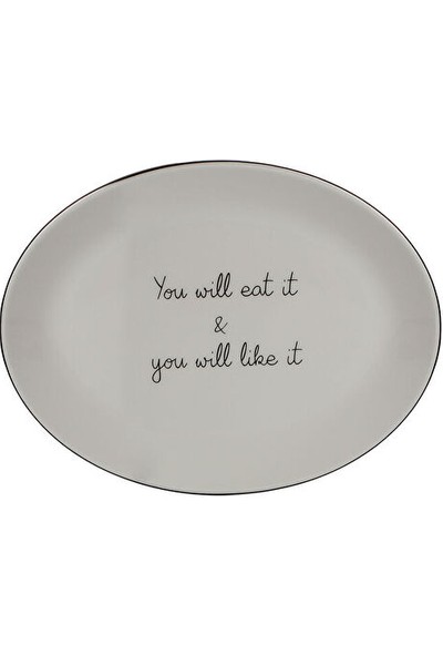 Porland Lfh Hope Kayık Tabak 28 cm