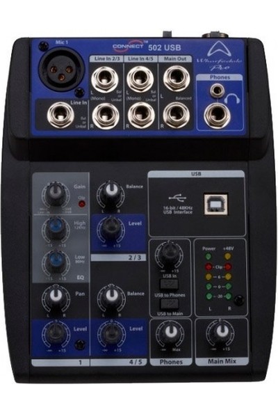 Wharfedale Pro Connect 502 2 Kanal 2 Adet Mikrofon USB Sd Mp3 Stereo Mixer Amfi Wharfedale Pro Connect 502 2 Kanal 2 Adet Mikrofon USB Sd Mp3 Stereo Mixer Amfi