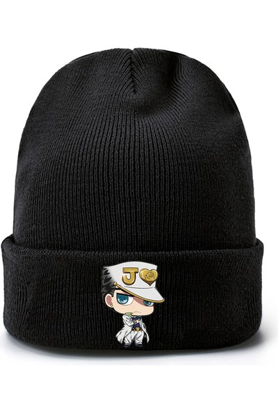 Xinkerui Baskılı Örme Yün Şapka (Yurt Dışından) Xinkerui Baskılı Örme Yün Şapka (Yurt Dışından)