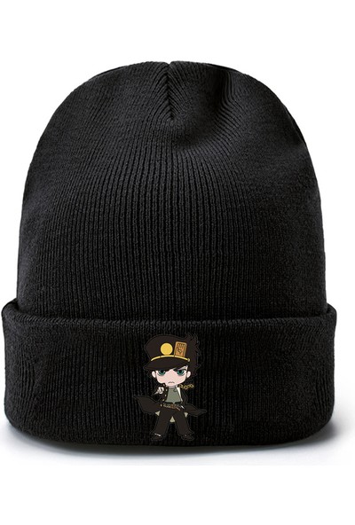 Xinkerui Baskılı Örme Yün Şapka (Yurt Dışından) Xinkerui Baskılı Örme Yün Şapka (Yurt Dışından)