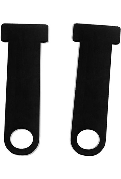 Sharplace Açık / Tam Yüz Black Için Motosiklet Kaskı Kilidi Hızlı Bırakma Toka Bağlantı Elemanı (Yurt Dışından)