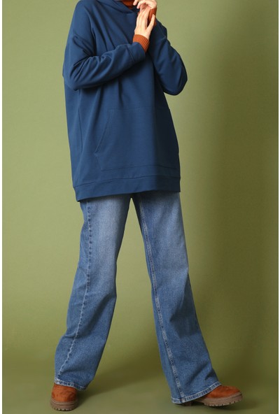 ALLDAY Kapüşonlu Sweat Tunik