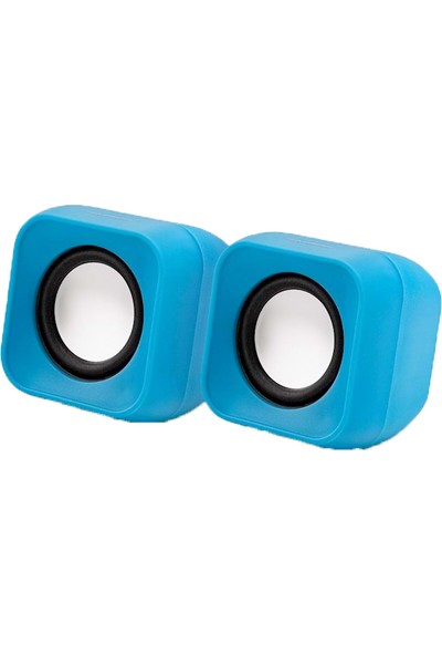 Hadron USB 1+1 Hadron HD6048 Hoparlör Speaker Mavi