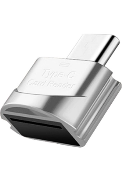 Sharplace Mikro Sd Tf Otg Kart Okuyucu Tipi C Usb-C Adaptörü Için Huawei Samsung Macbook Gümüş (Yurt Dışından) Sharplace Mikro Sd Tf Otg Kart Okuyucu Tipi C Usb-C Adaptörü Için Huawei Samsung Macbook Gümüş (Yurt Dışından)