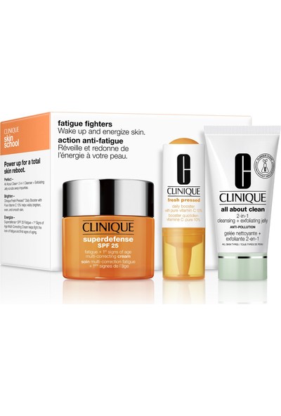Clınıque Fatıque Fıghters Superdefence Set
