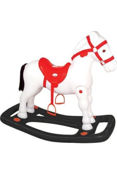 Enhoş Müzikli Sallanan Büyük At Siyah ( Müzikli )