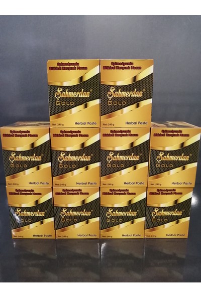 Şahmerdan 240 gr Bitkisel Karışım Macun 10'lu Şahmerdan 240 gr Bitkisel Karışım Macun 10'lu