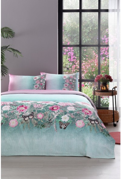 Özdilek Crisantemo Çift Kişilik Pike Takımı