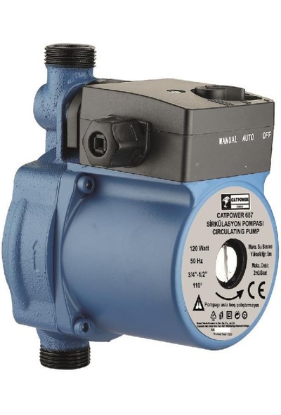 Catpower 687 Sıcak Su Sirkülasyon Pompası