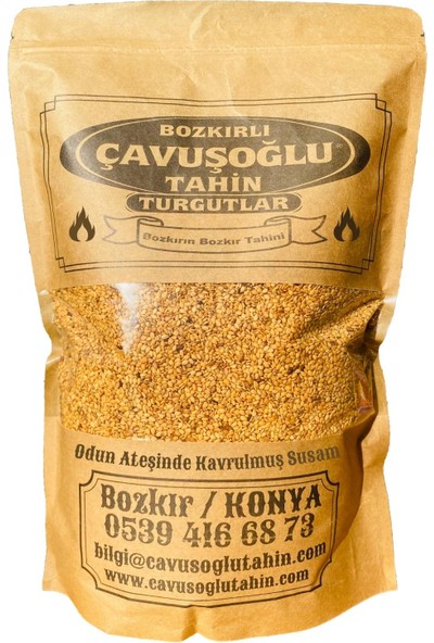 Çavuşoğlu Odun Ateşinde Kavrulmuş Sarı Simitlik Susam 1 kg