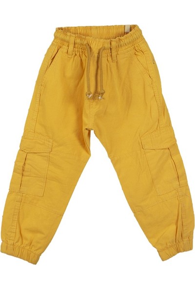 Ages Angels Lastikli Sarı Kız Çocuk Pantolon Ages Angels Lastikli Sarı Kız Çocuk Pantolon