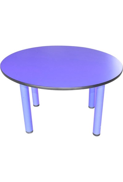 Woody Life Daire Çocuk Odası Anaokulu Kreş Masa ÇAP:90CM Metal Ayaklı Woody Life Daire Çocuk Odası Anaokulu Kreş Masa ÇAP:90CM Metal Ayaklı