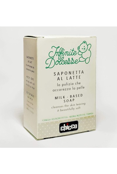 Chicco Baby Neutral Milk Soap 125G Chicco Baby Neutral Milk Soap 125G