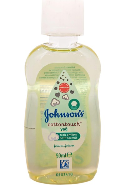 Johnson's Cottontouch Yağ 50 ml Johnson's Cottontouch Yağ 50 ml