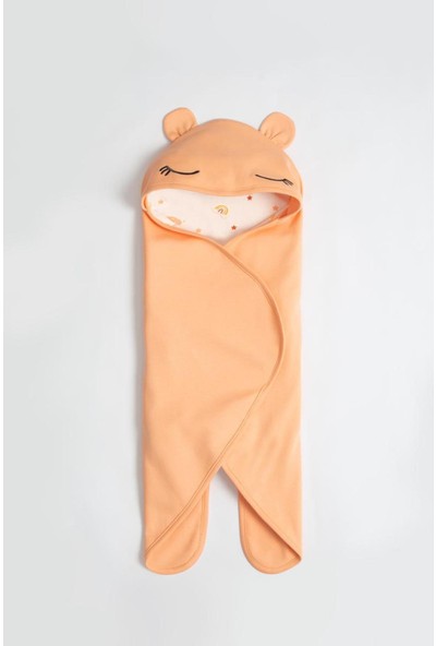 Miny Center Somon Bebek Kundak Battaniye 60 cm Miny Center Somon Bebek Kundak Battaniye 60 cm