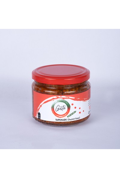 Gusta Tapenade - Zeytinli, Kuru Domatesli Ezme (Fransız Sos) 300 ml Gusta Tapenade - Zeytinli, Kuru Domatesli Ezme (Fransız Sos) 300 ml
