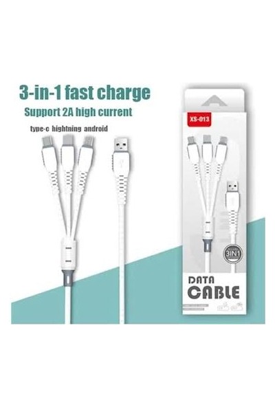 Hilal Iletişim 3 In 1 Şarj Kablosu Hilal Iletişim 3 In 1 Şarj Kablosu
