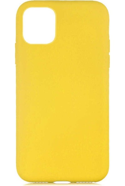 Zeybek Apple iPhone 11 Pro Lansman Kılıf Arka Kapak - Sarı